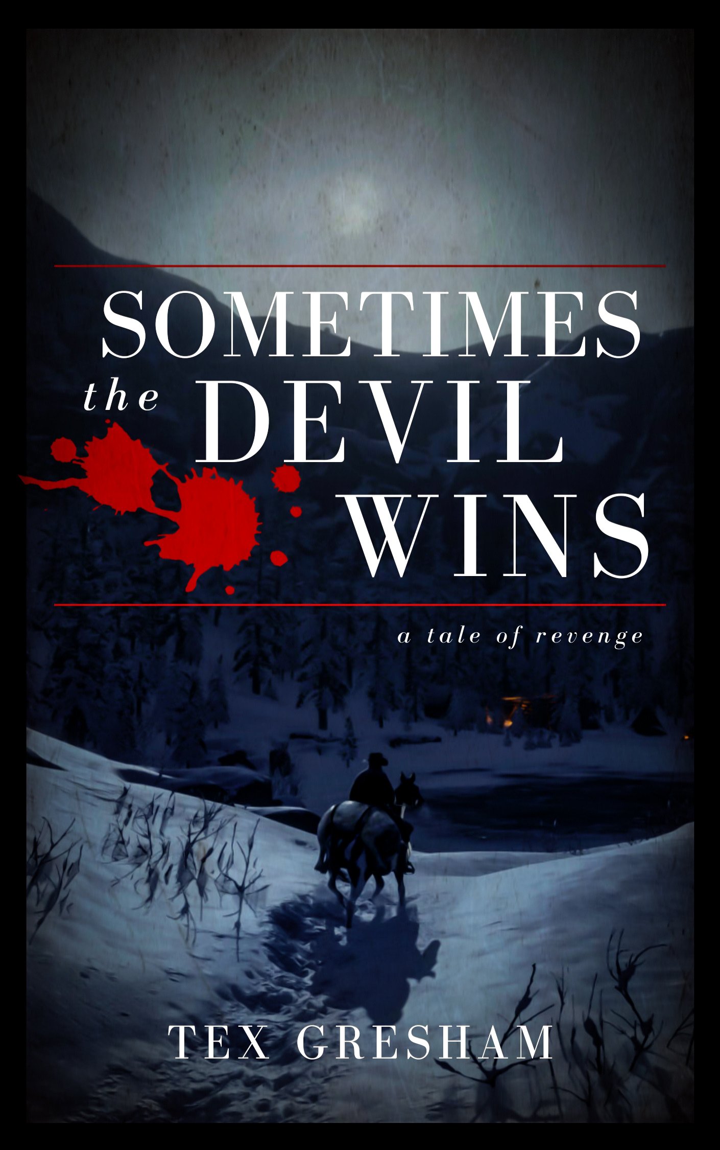 book cover design – TEX GRESHAM